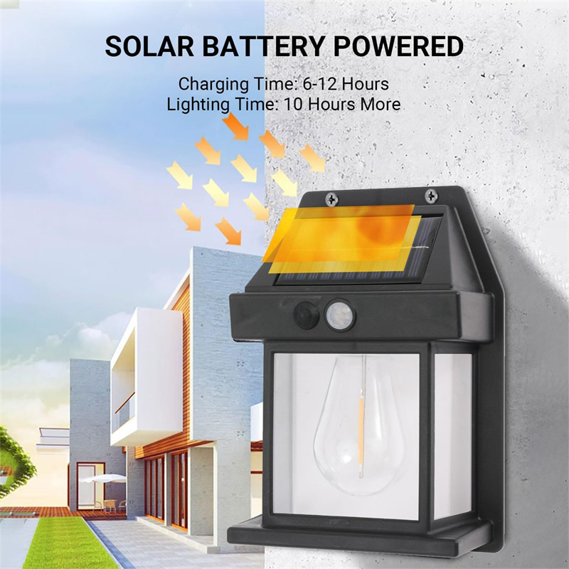 20Watt Tungsten Outdoor Solar Wall Lamp – Eroda